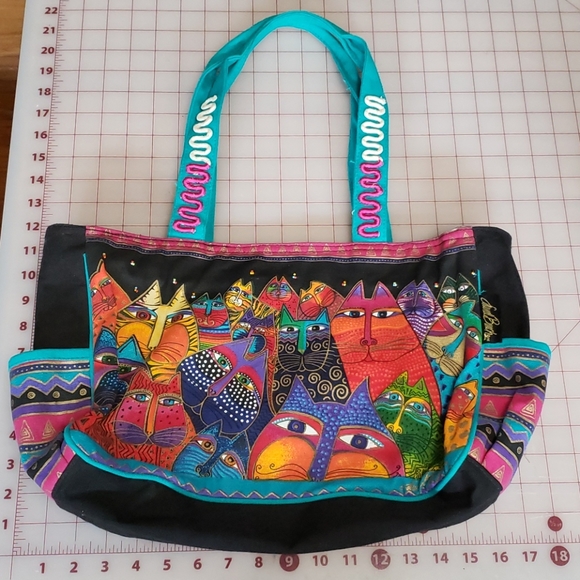Laurel Burch | Bags | Laurel Burch Medium Canvas Tote Bag | Poshmark